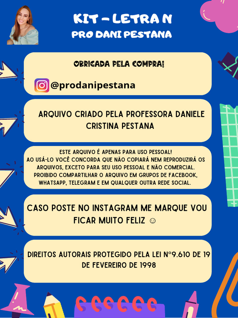 14 Kit Letra N Pro Dani Pestana (1) - 1 | PDF