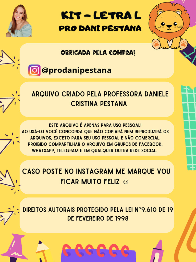 12 Kit Letra L Pro Dani Pestana-1-1 | PDF