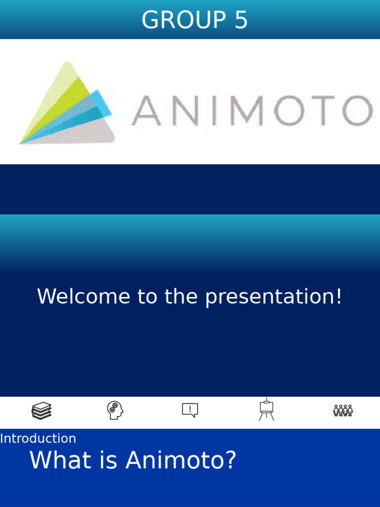 E Tech Group 5 Animoto | PDF