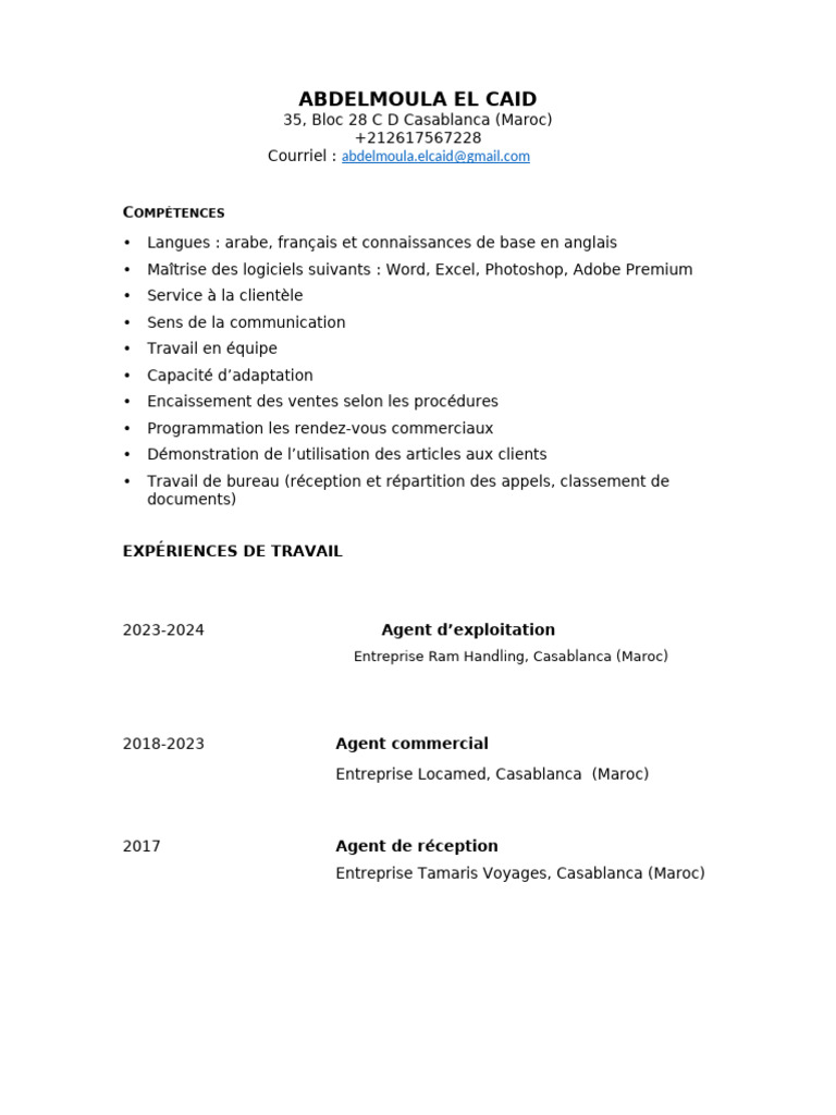 CV 2024 | PDF