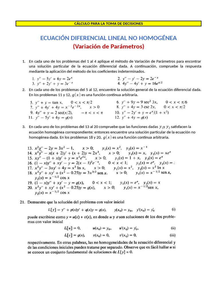 S07 - s1 - Resolver Ejercicios PROBLEMAS | PDF