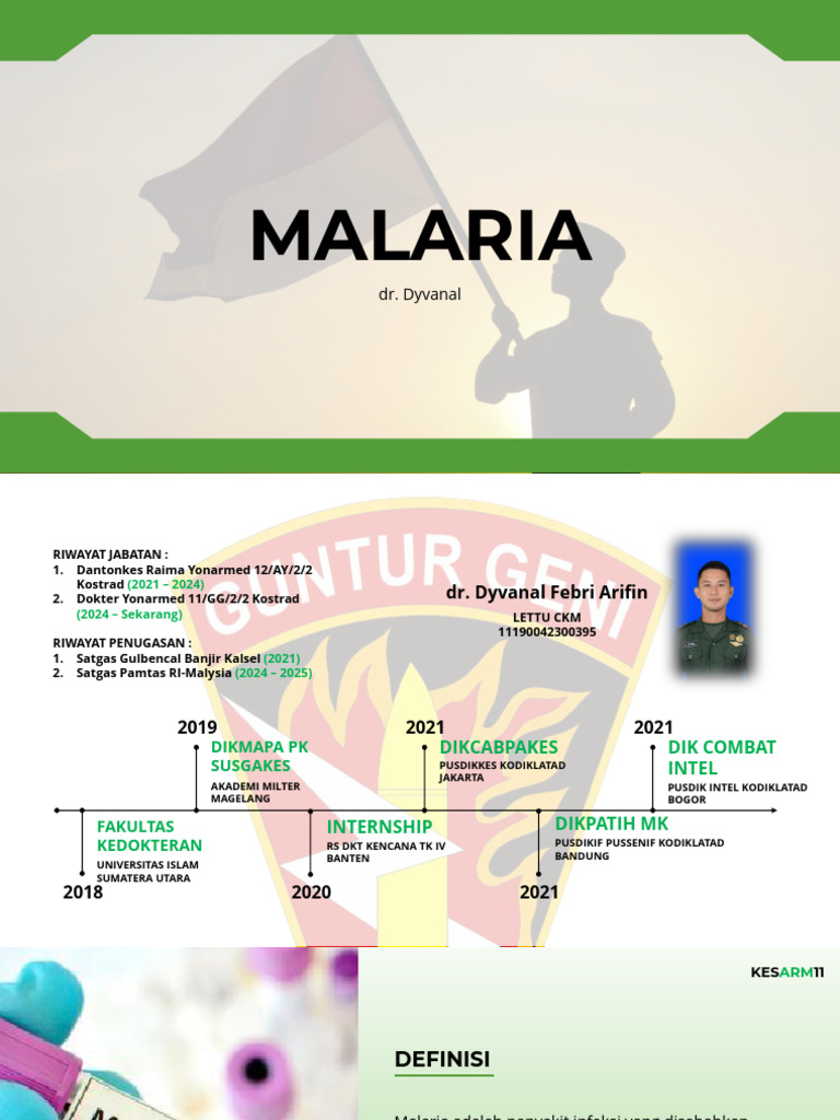 Malaria (Dr. Dyvanal) | PDF
