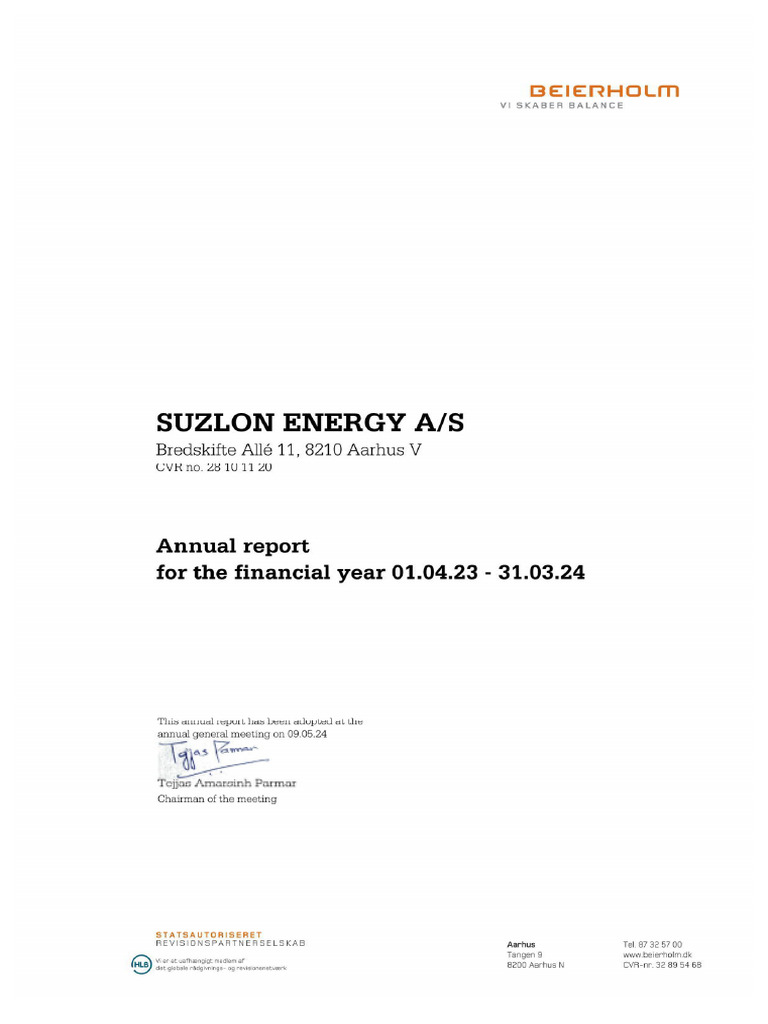 Suzlon Energy As | PDF
