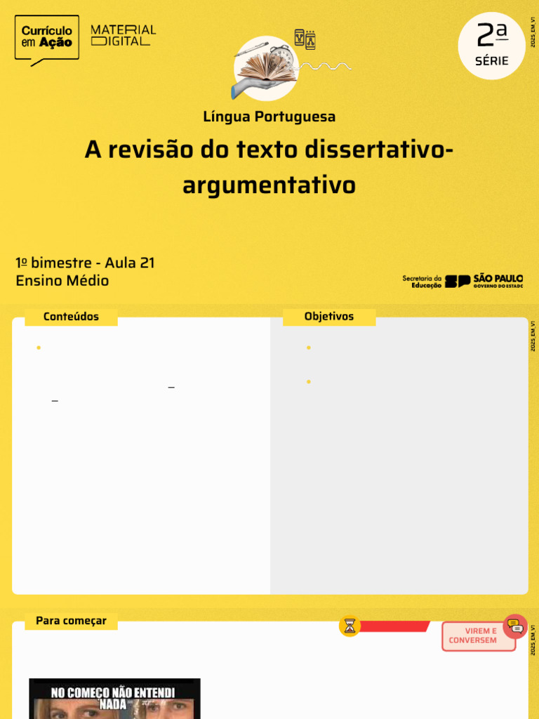 Aula 21, Port, 2 E e F | PDF