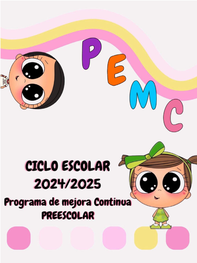 Pemc 2024-2025 Preescolar | PDF