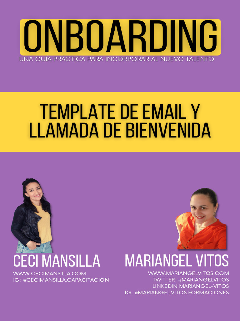 Onboarding - Email y Llamada de Bienvenida | PDF