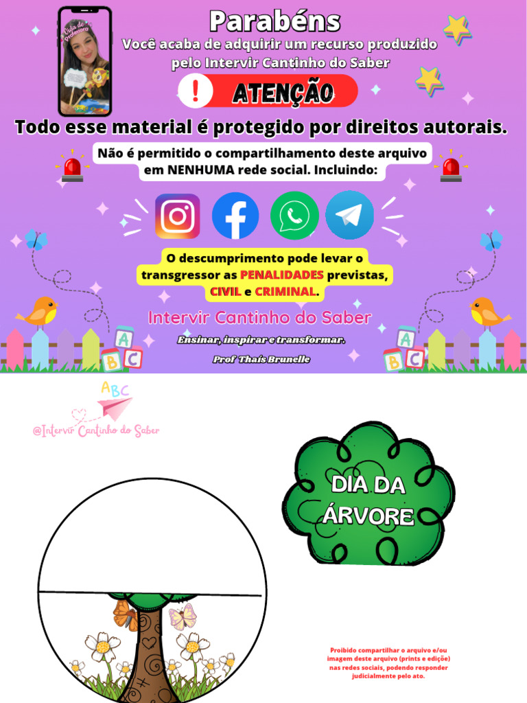 Atividade interativa dia da árvore .pdf | PDF