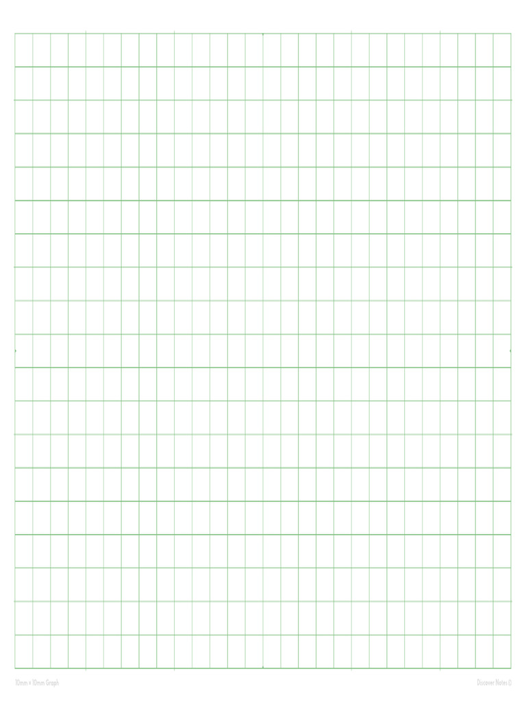 10mm Graph Green | PDF