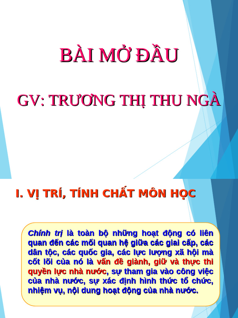 Bài Mo Dau | PDF