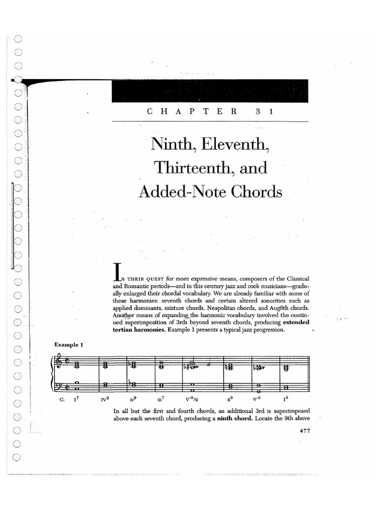 Extended Chords Gauldin | PDF
