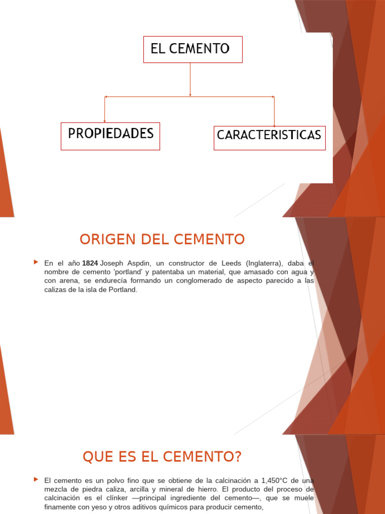 Clase El Cemento | PDF