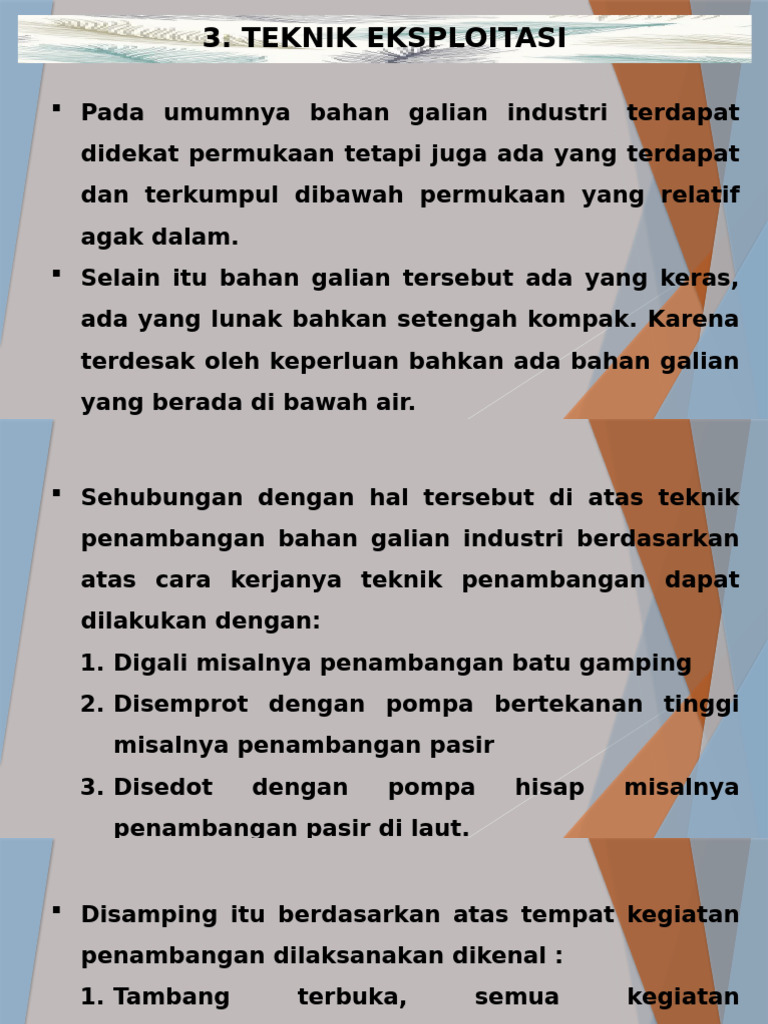 Teknik Eksploitasi | PDF