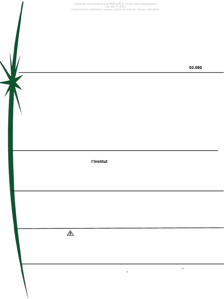 Norme Plan Délimitation | PDF