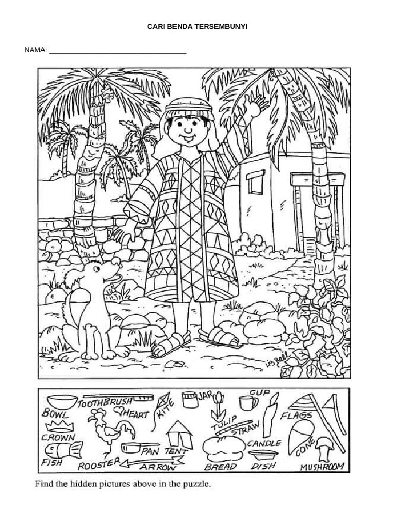 cari benda tersembunyi (medium) | PDF