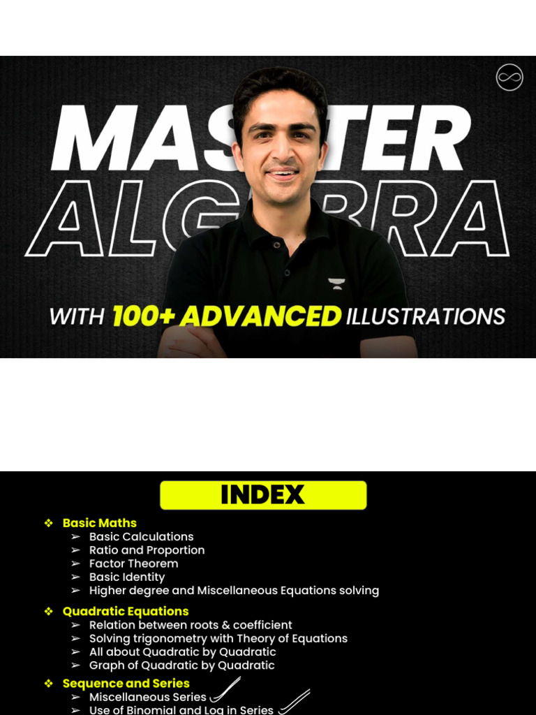 Master Algebra | PDF