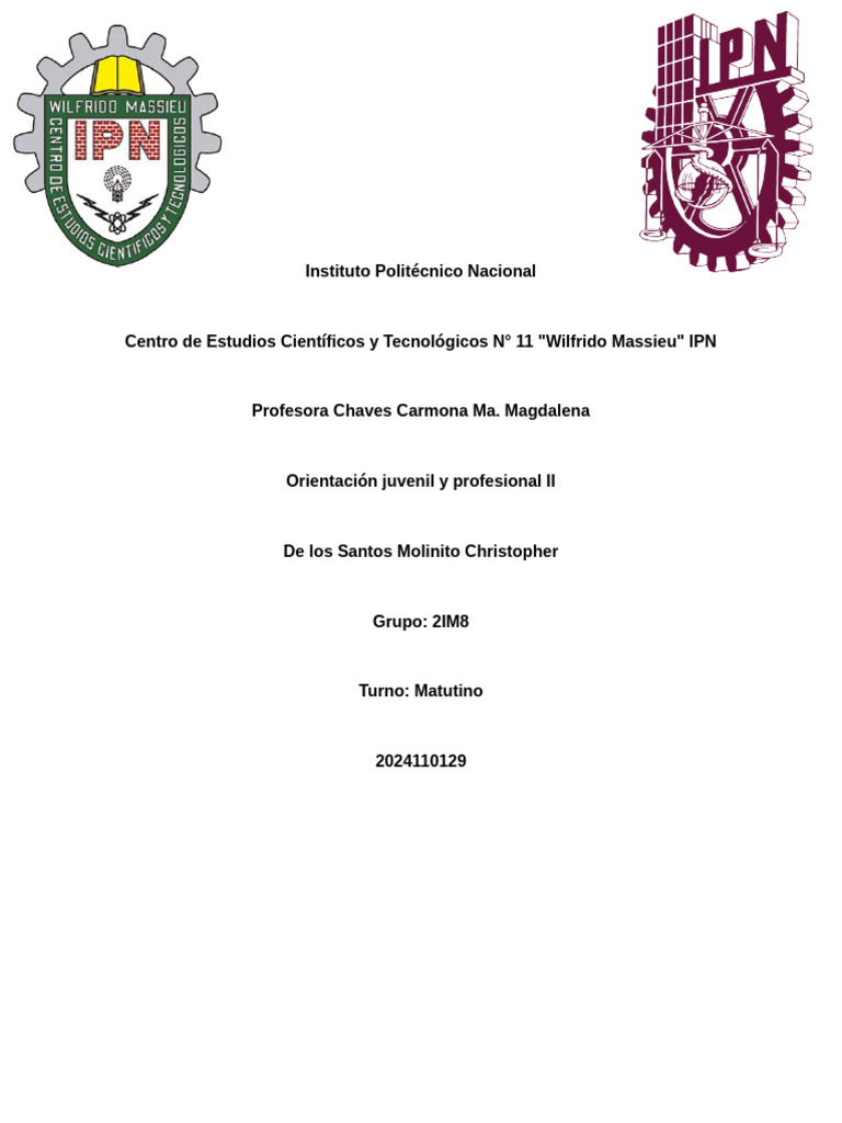 Instituto Politécnico Nacional | PDF