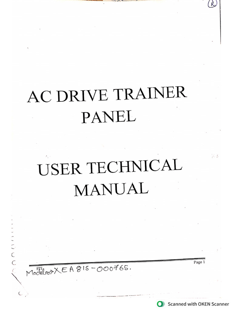 Ac Drive Manual | PDF