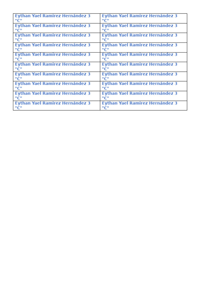 Etiquetas Yesi | PDF