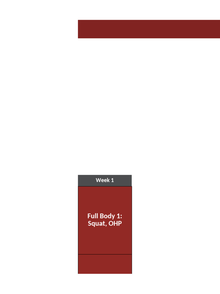 Powerbuilding 6x Spreadsheet | PDF