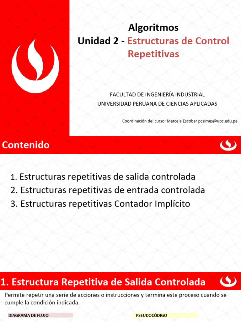 2 Estructuras de Control Repetitivas | PDF