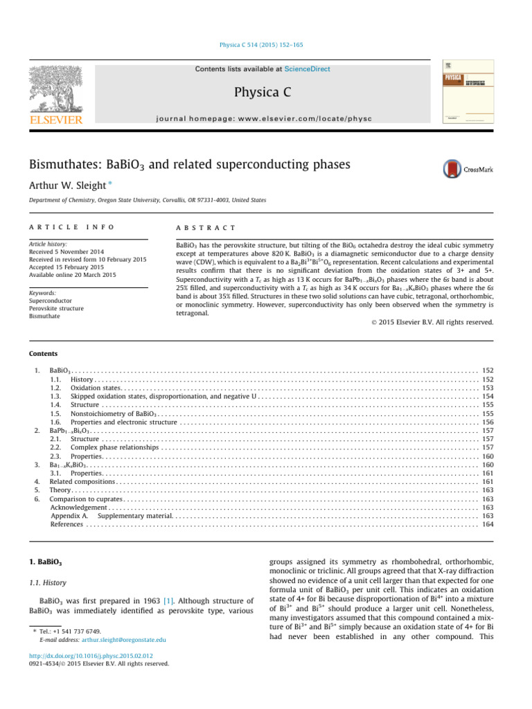 Structure of BBO | PDF
