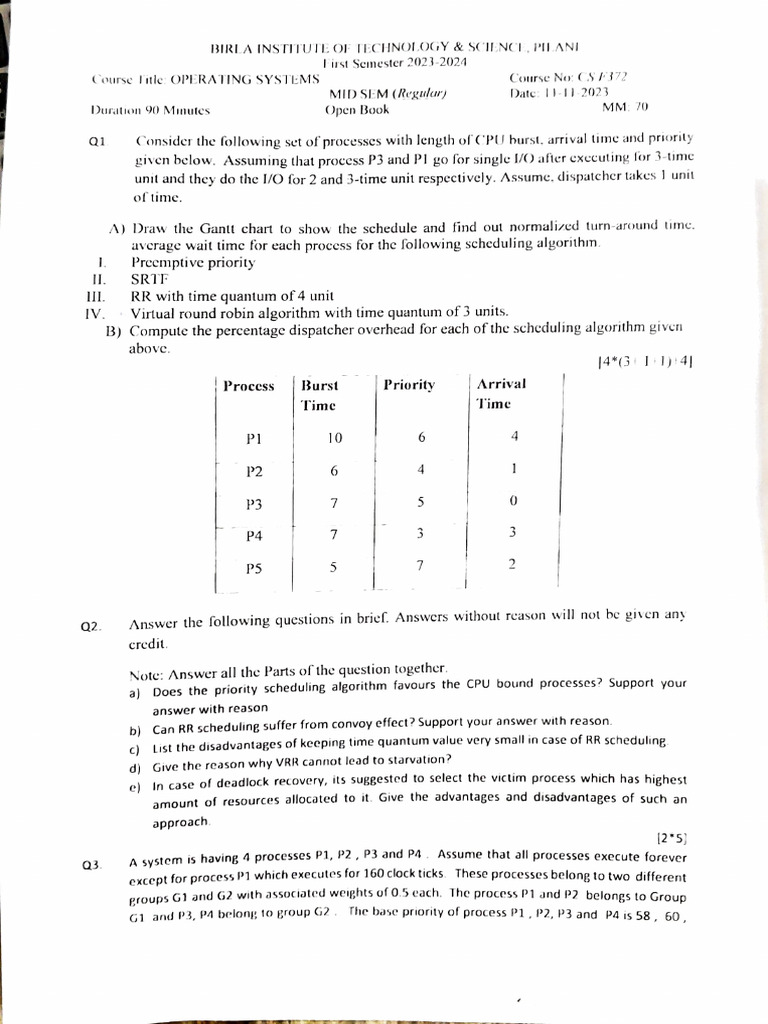 Midsem 2023 (Solved) | PDF