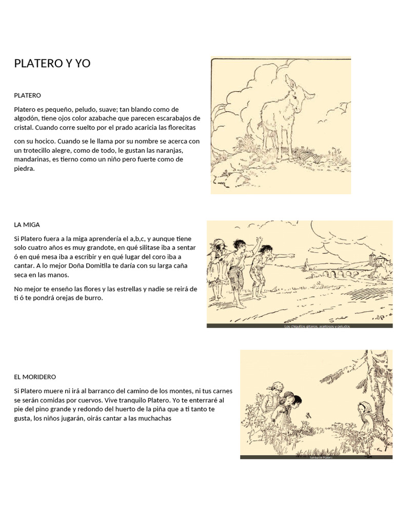 Platero y Yo | PDF