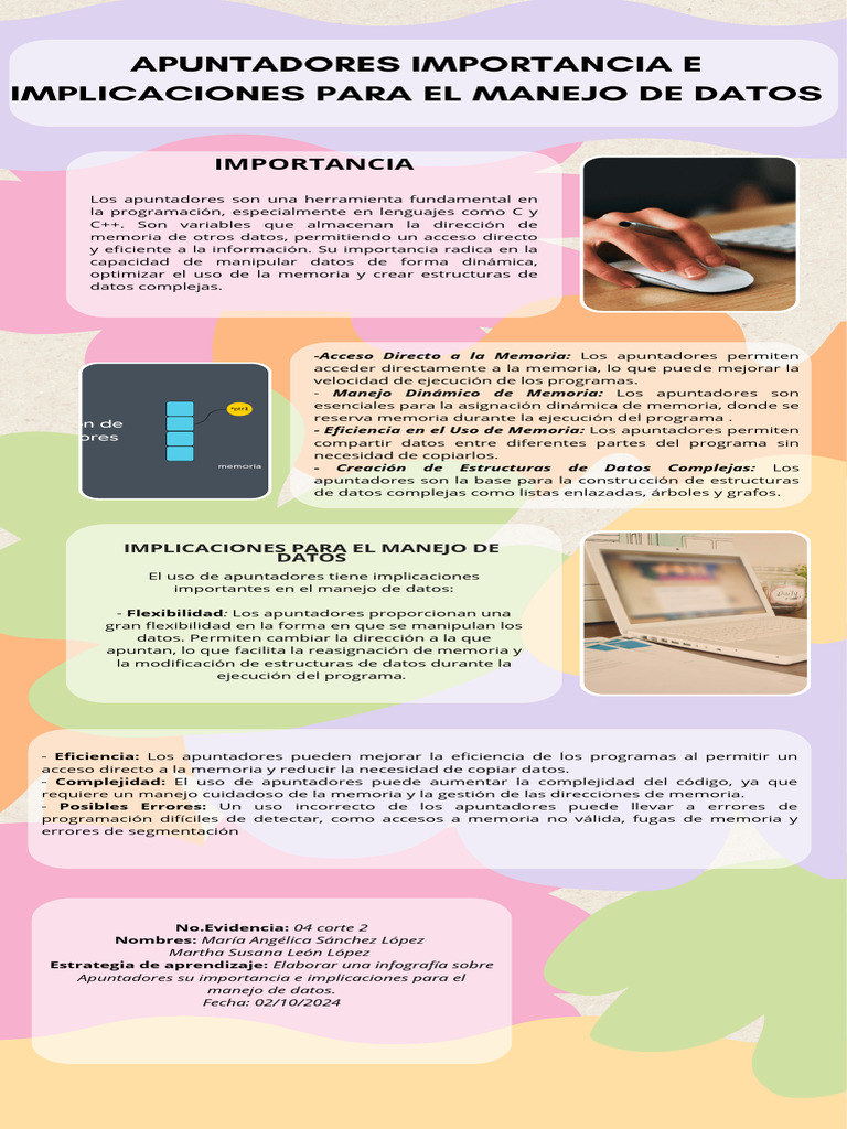 Infografía Apuntadores 2da Parte | PDF