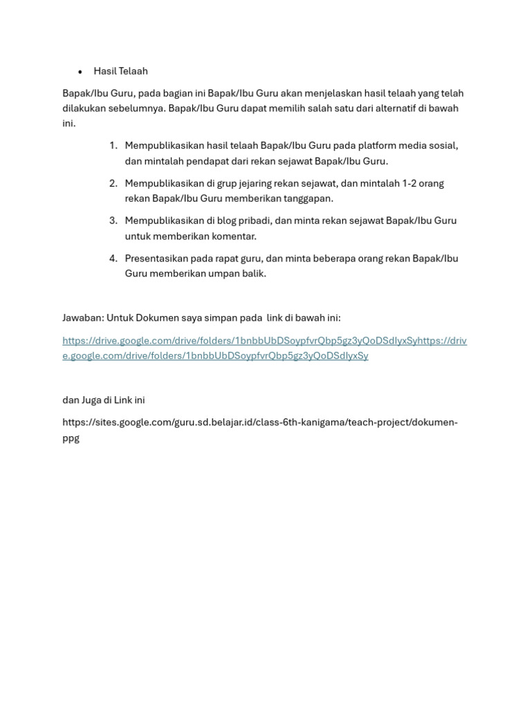 1.HASIL TELAAH TOPIK 1 UBd | PDF