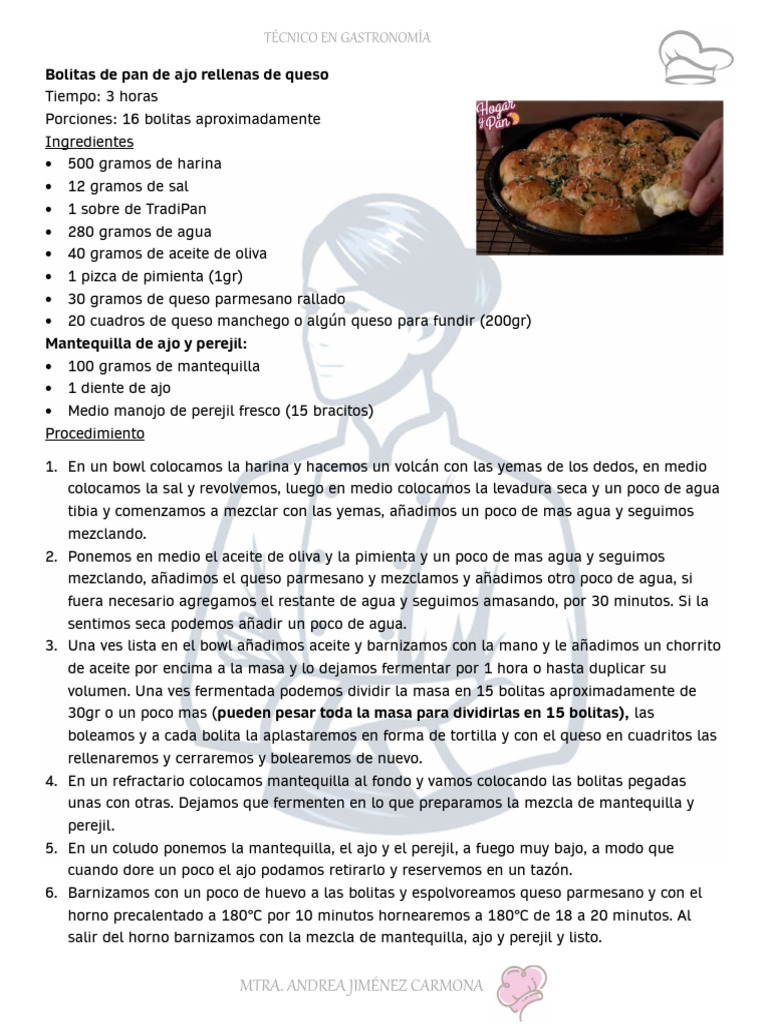 Practica 2 Pan Salado | PDF