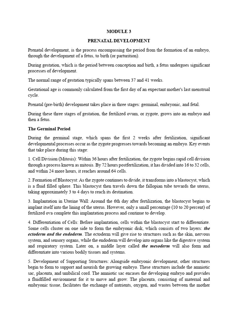MODULE 3 - Developmental Psy | PDF
