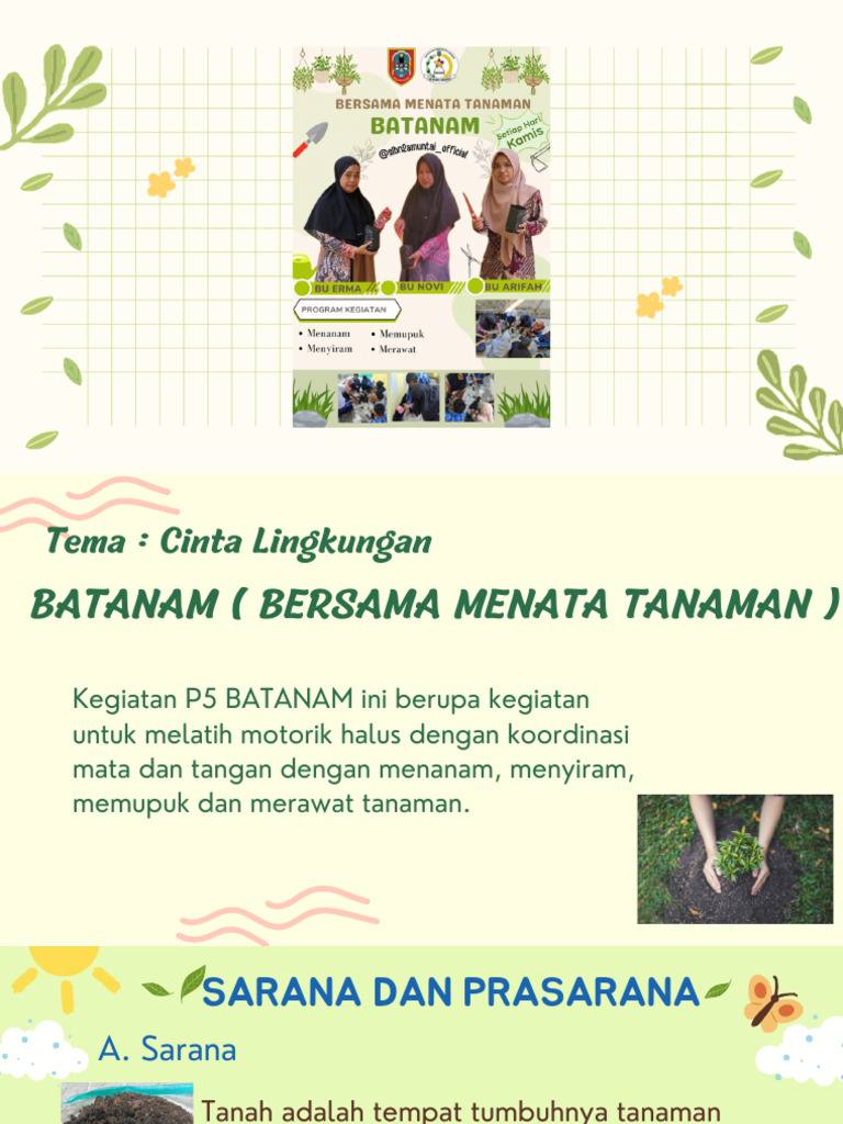 Batanam (Bersama Menata Tanaman | PDF
