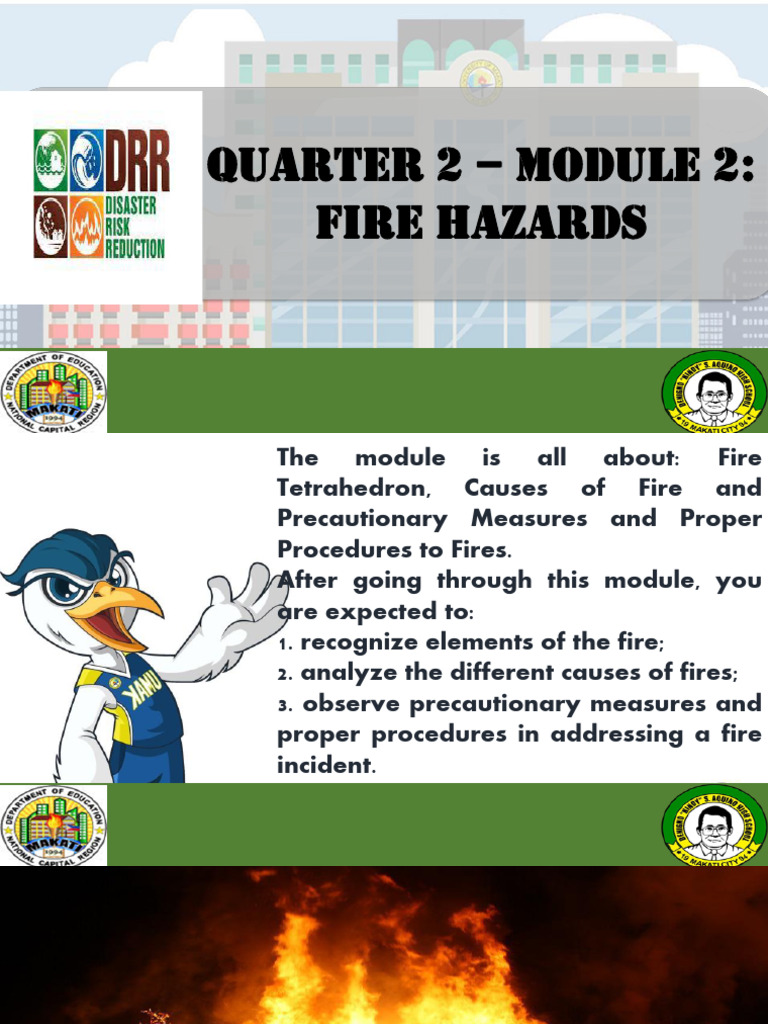 DRRR FIRE-Hazards Q2 M2 | PDF | Fires | Combustion