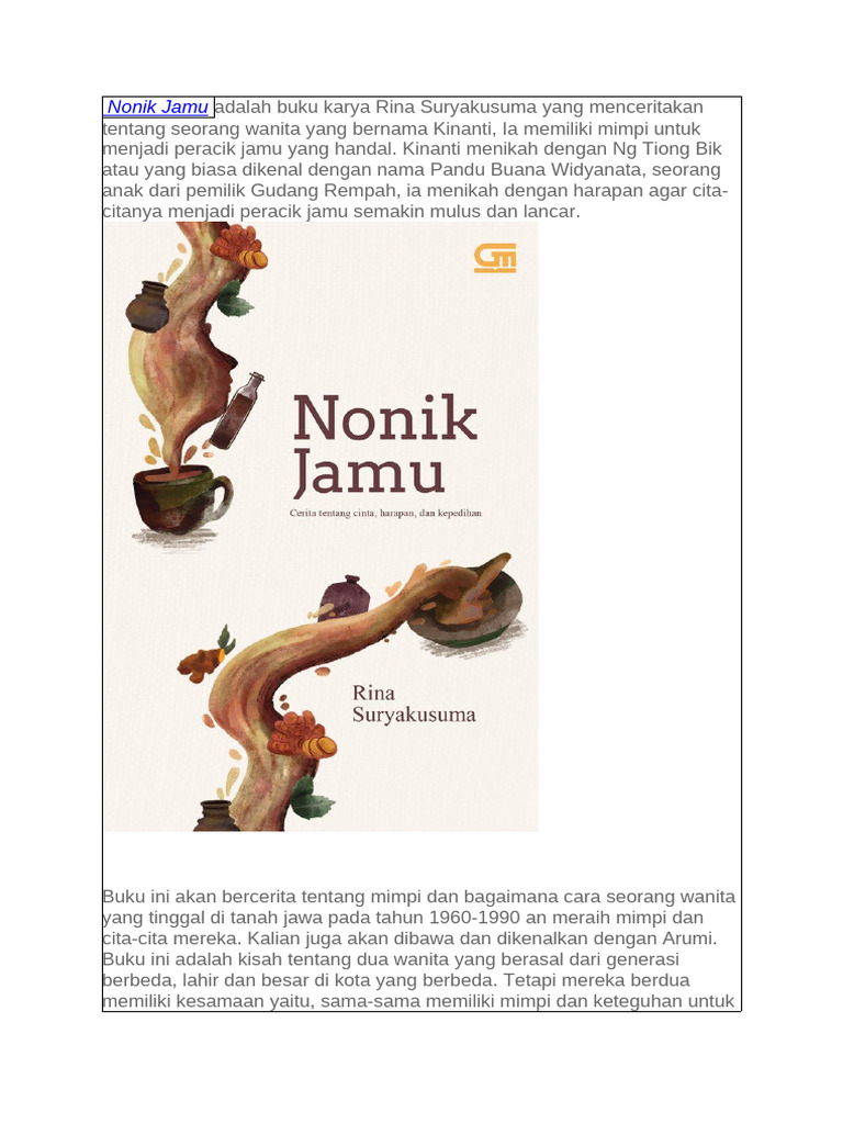 Jamu Nonik | PDF