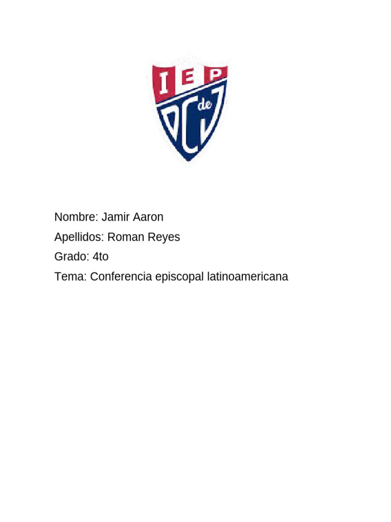 Nombre: Jamir Aaron Apellidos: Roman Reyes Grado: 4to Tema: Conferencia ...