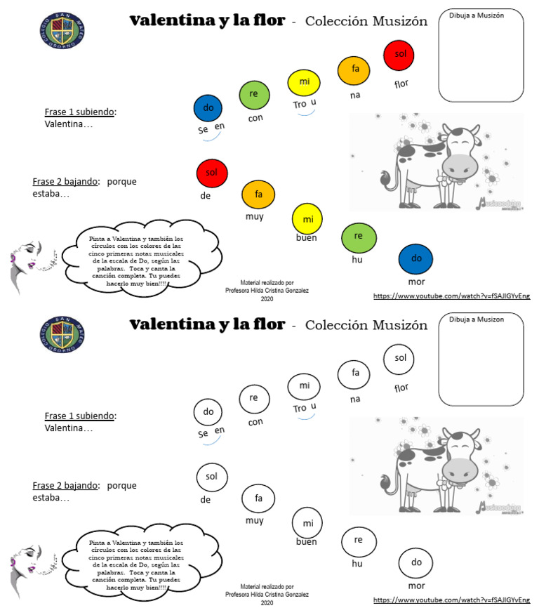 Valentina y La Flor - Colecci-N Musiz-N | PDF
