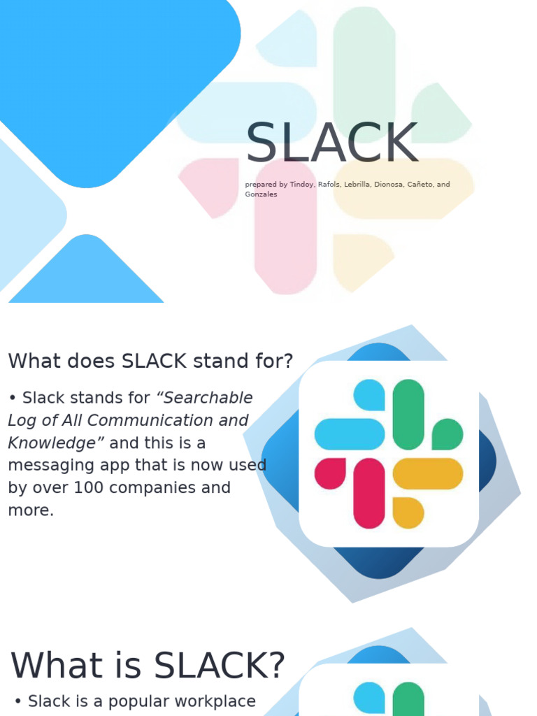 SLACK Group 4 | PDF