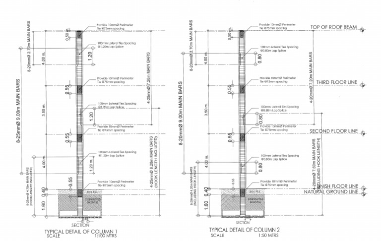Column Cutting List Project 1 | PDF