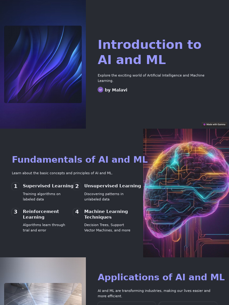 Introduction To AI and ML | PDF