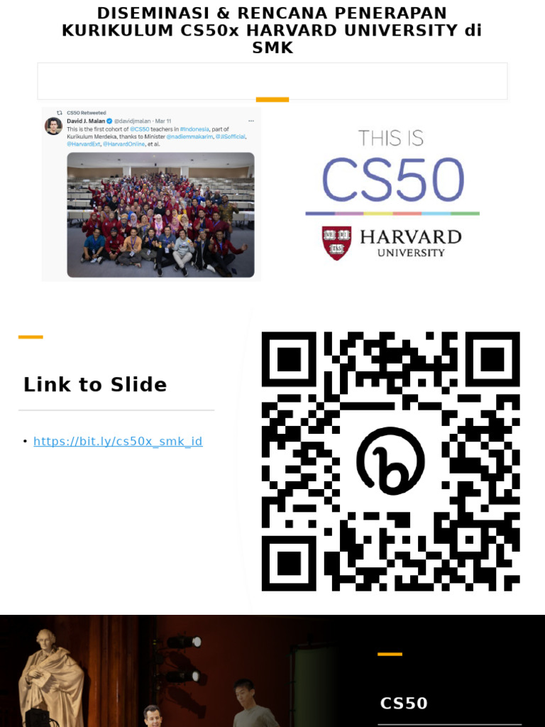 Diseminasi CS50x - Malang | PDF