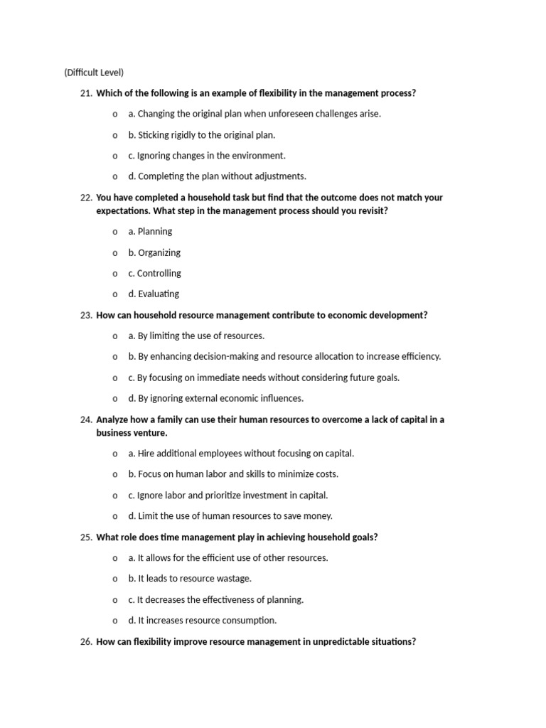 Difficult Level | PDF