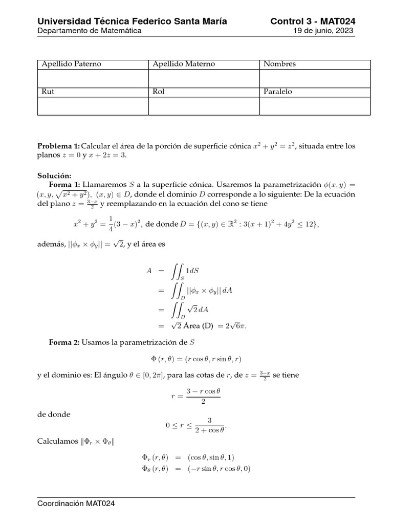 Pauta Control 3 | PDF
