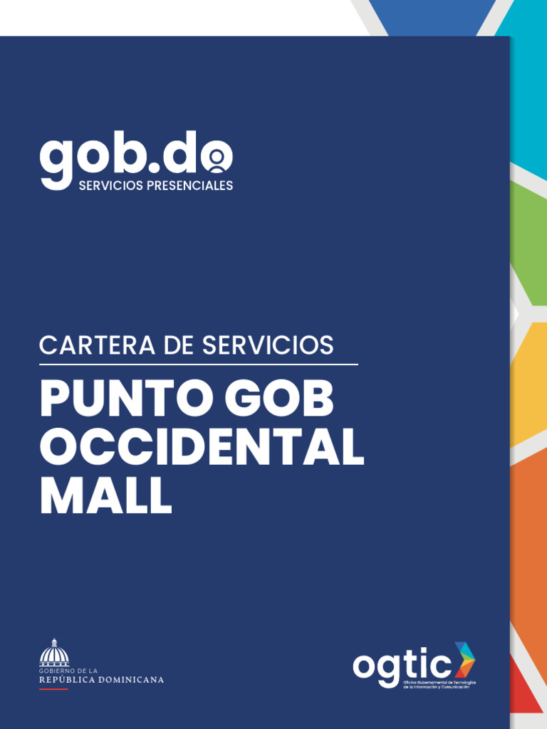 Catalogo Servicios Occidental Mall 1 - Compressed | PDF | Dominican ...