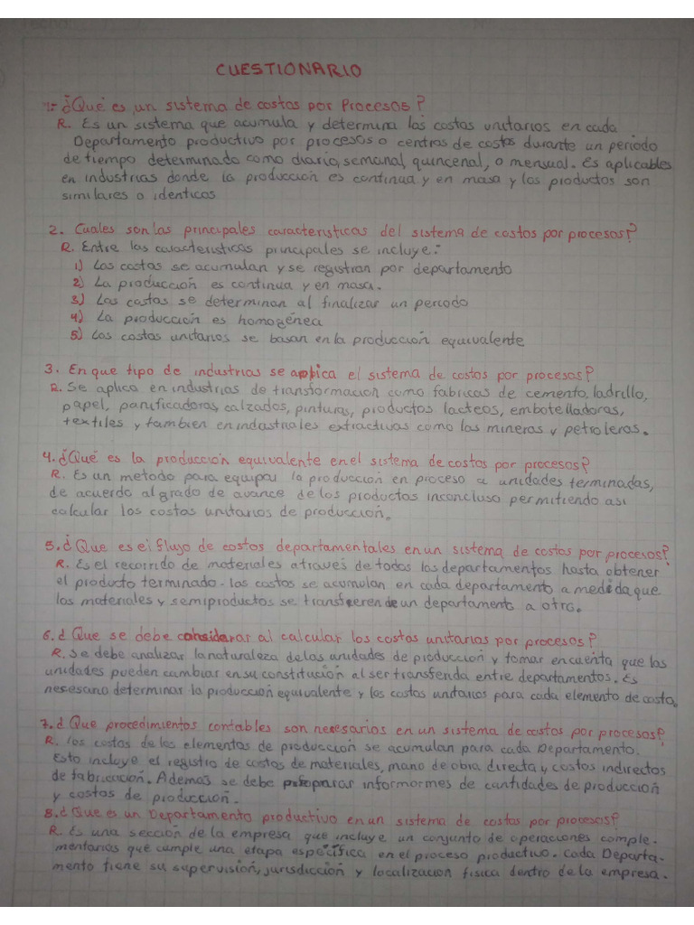 Cuestionario Tema 2 | PDF