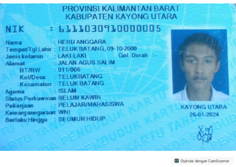 KTP Heru Anggara | PDF