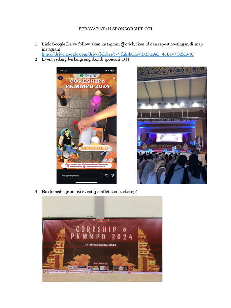 LPJ Sponsorship Oti 2024 | PDF