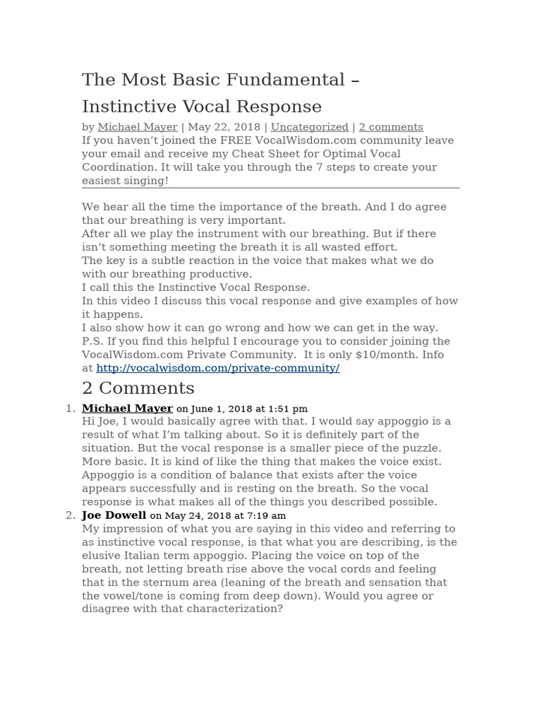 The Most Basic Fundamental | PDF