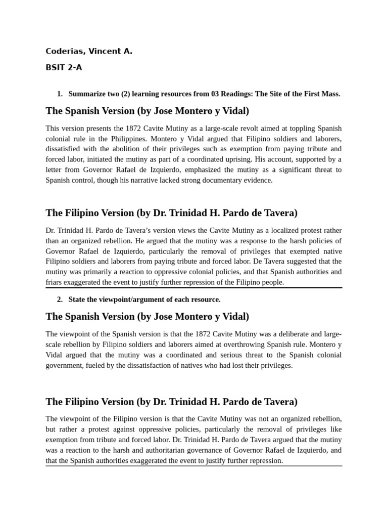 RPH 03 eLMS Activity - Coderias | PDF