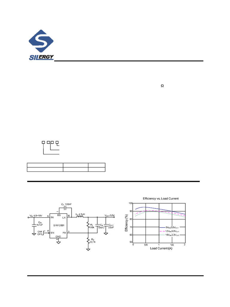 Sy8120 PDF | PDF