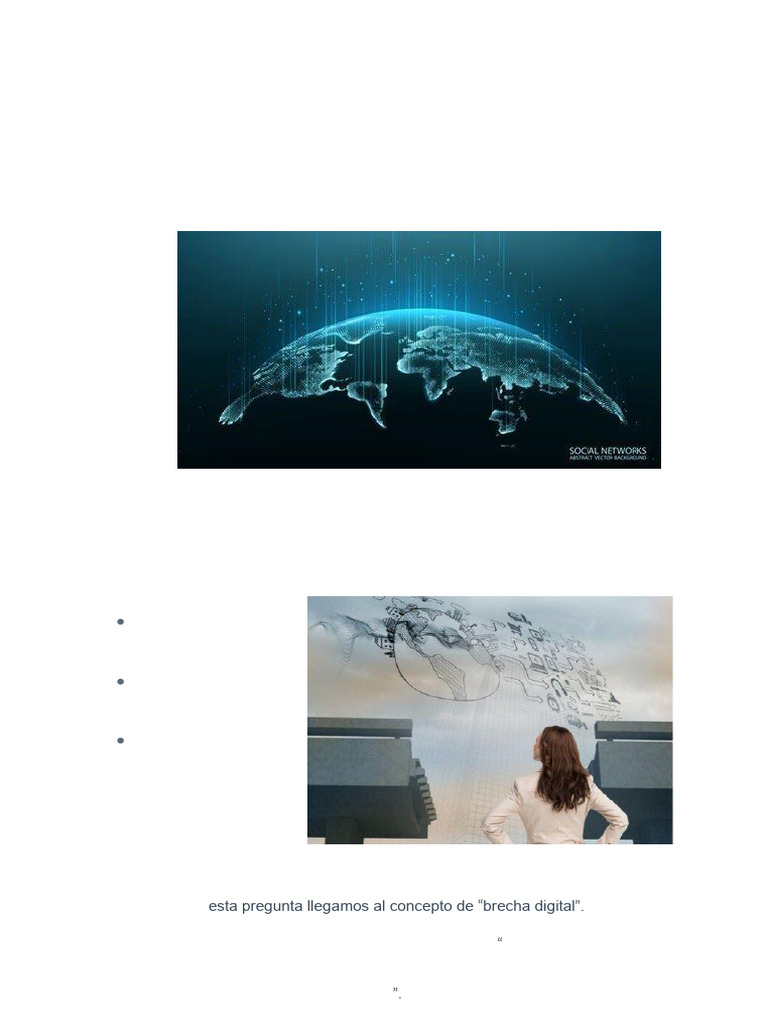 1 La brecha digital. | PDF